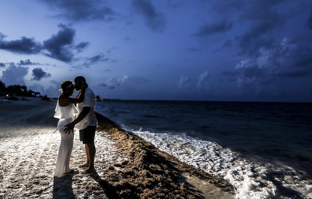 Dreams Riviera Cancun Resort Wedding Photographer | Lakia and Aaron's ...